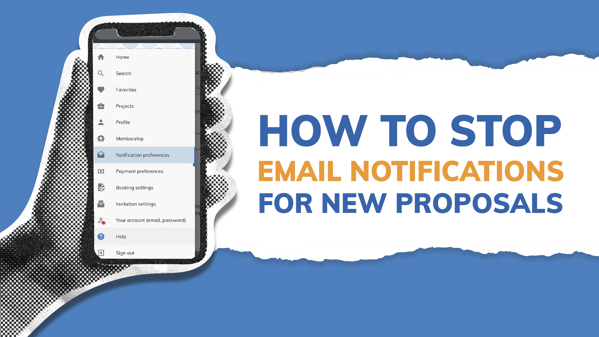 How to stop email notifications for new proposals? - VoiceTalks