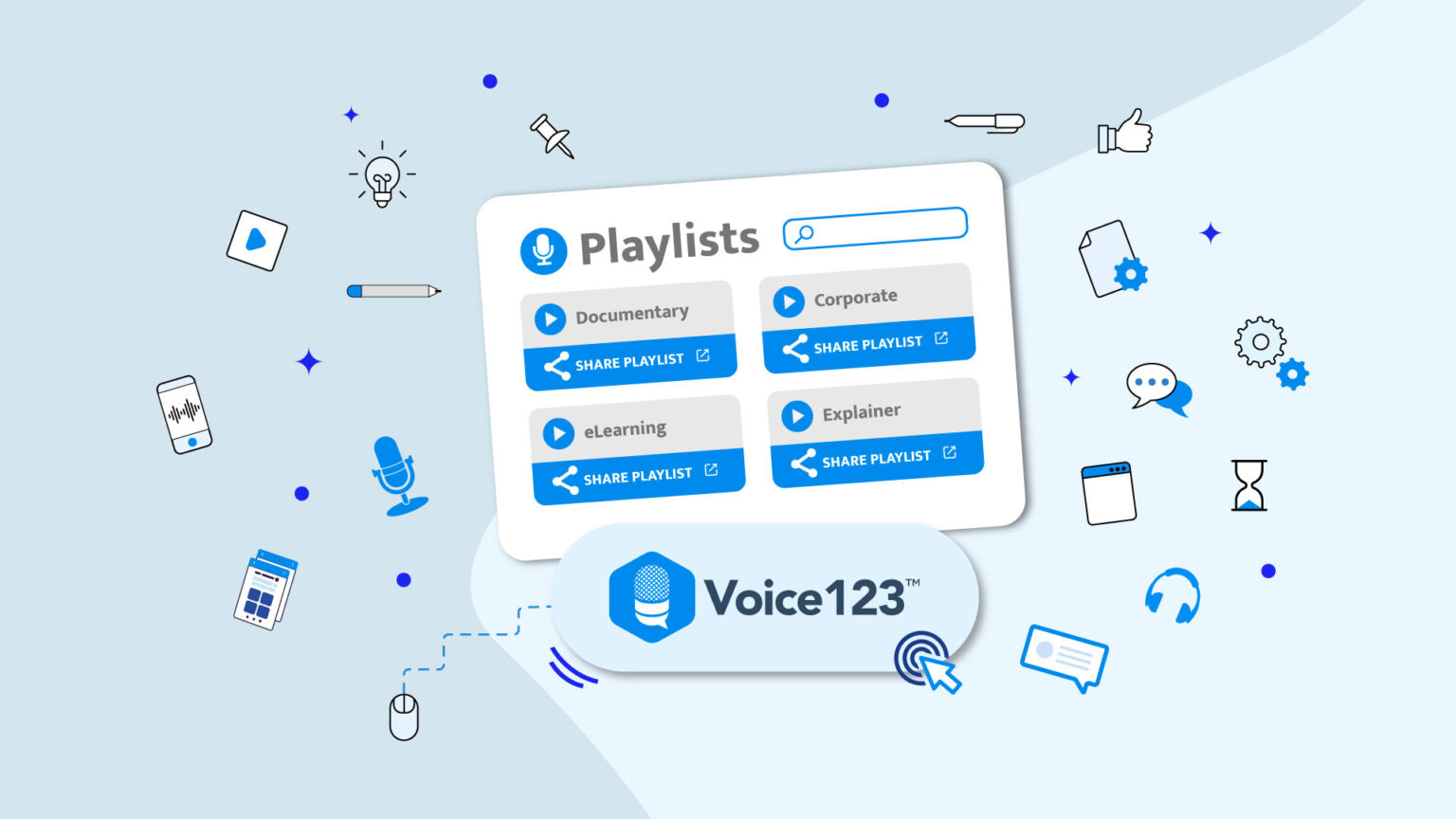 Voice123 Platform Education